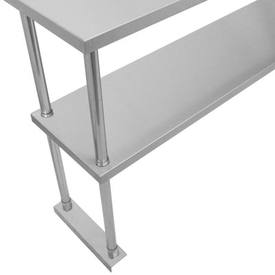 Double Tier Steel Over-Shelf 1500mm
