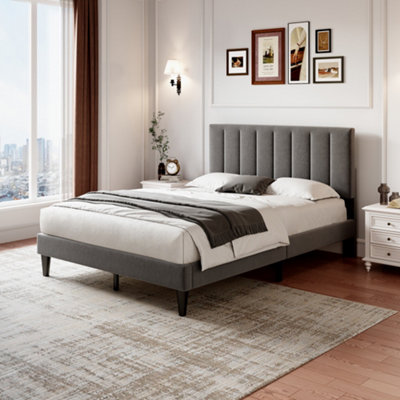 Tufted bed frame store