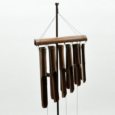 Double Wind Chime - L17 x W35 x H50 cm | DIY at B&Q