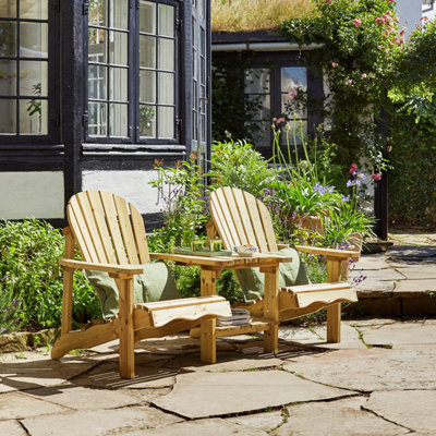 B&q garden love seat store
