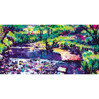 Doug Eaton Tree Root On Blakeney Straits Canvas Print Multicoloured (50 ...