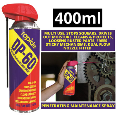 DP60 Penetrating Releasing Maintenance Lubricant 400ml | DIY at B&Q