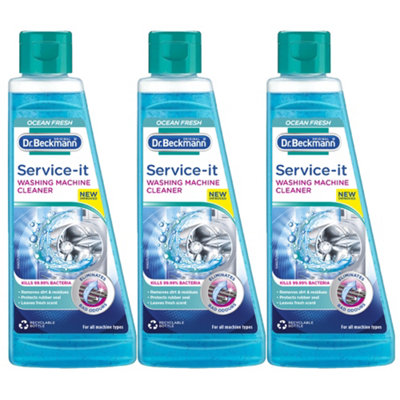Dr Beckmann Service-it Deep Clean Washing Machine Cleaner 250g x 3