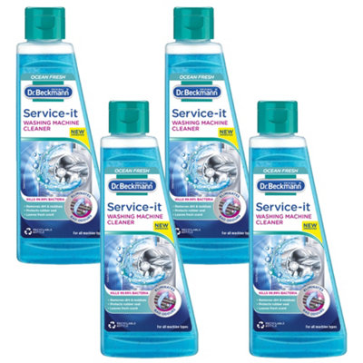 Dr Beckmann Service-it Deep Clean Washing Machine Cleaner 250g x 4