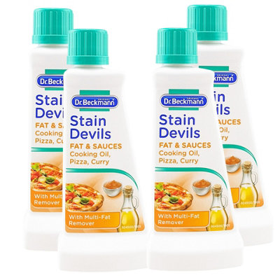 Dr. Beckmann Stain Devils Fat & Sauce Remover Fights Oil Ketchup Curry ...