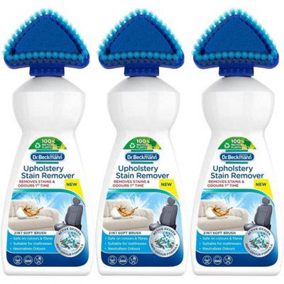 Dr. Beckmann Upholstery Stain Remover Brush 400 ml Pack of 3