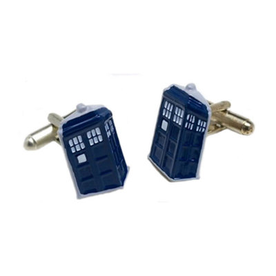 Dr Who Tardis Stunning 3D Cufflinks