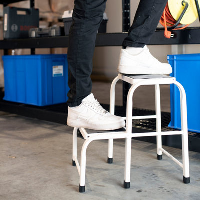 Drabest 2-Steps Steel Step Stool 150kg