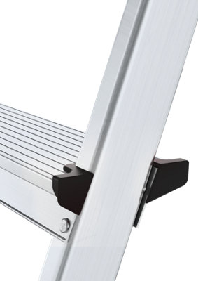 Drabest Aluminum 6-Steps Household Ladder 125 Kg + Hook