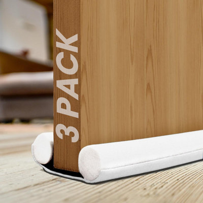 Draft Excluder for Doors 3 Pack Double Sided Draught Excluder with Foam ...