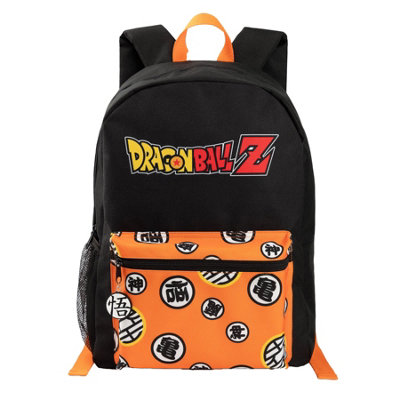 Dragon Ball Z Backpack Black/Orange (One Size)