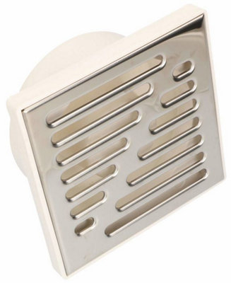 Drain Cap Cover Shower Channel Floor Siphon White 50 x 150 x 150 mm