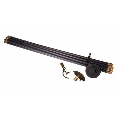 Drain Rod Set with 3 Tools One Colour (One Size)