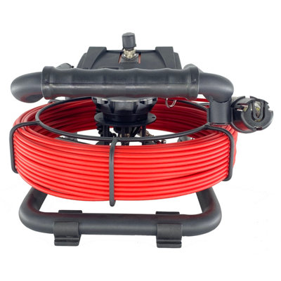 Drain-Tek Pipe and Sewer Inspection Camera System 30m Cable and 21mm Camera