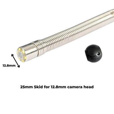DrainTek Mini - Compact Pipe Inspection Camera with 12.8mm Head and 30m ...