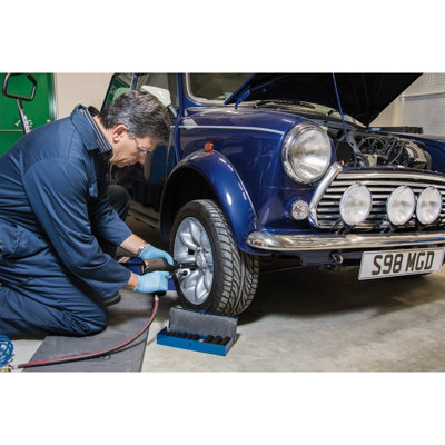 Draper 1/2" Sq. Dr. Draper HI-Torq Metric Deep Impact Socket Set 10 ...