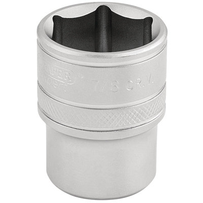 Draper 1/2" Square Drive 6 Point Imperial Socket 7/8" 16632
