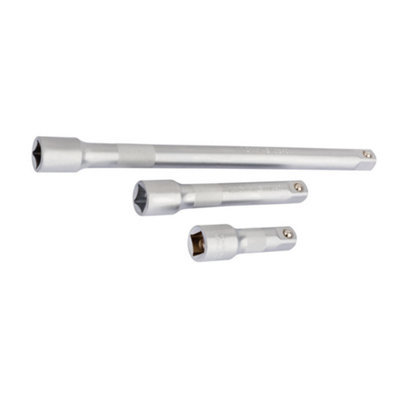 Draper 1/2" Square Drive Extension Bar Set 3 Piece 16426