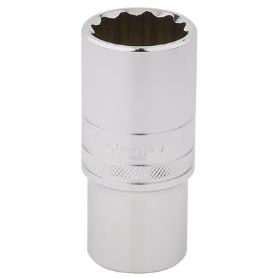 Draper 1/2" Square Drive Hi-Torq 12 Point Deep Socket 26mm 33838 | DIY ...