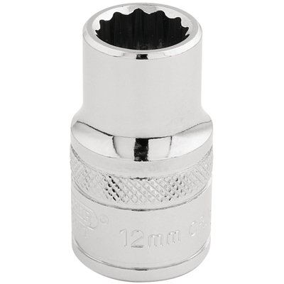 Draper 1/2" Square Drive Hi-Torq 12 Point Socket 12mm 33097