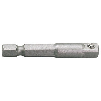 Draper 1/4" Sq. Dr. x 1/4" Hexagon Bit Adaptor 22182 | DIY at B&Q