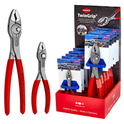 Draper 18154 KNIPEX 00 18 01 V53 TwinGrip Front and Side Gripping ...