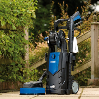 Draper 2100W 165Bar Pressure Washer 98678 Electric Jet Wash For Patio ...