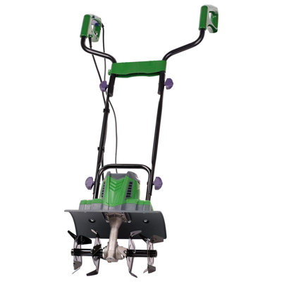 Draper 230V 360mm 1050W Four Blade Tiller Lightweight With Twin Handle ...