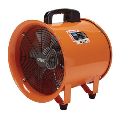 Draper 230V Air Mover Ventilator, 12"/300mm, 350W 20046