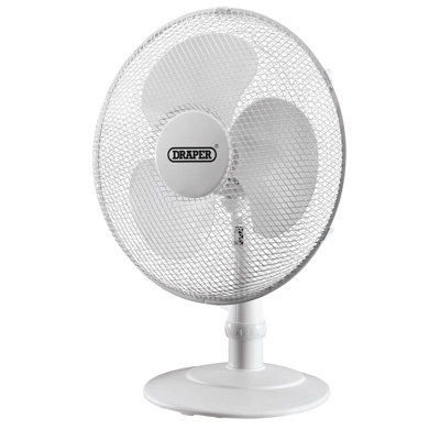 Draper 230V Desk Fan, 16"/400mm, 45W 09111