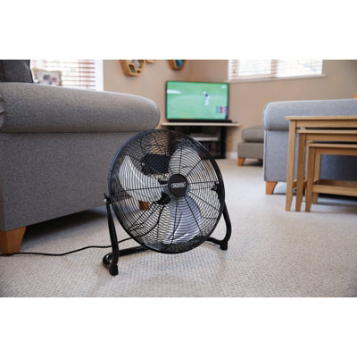 Draper 230V Floor Fan, 16"/400mm, 100W 70432