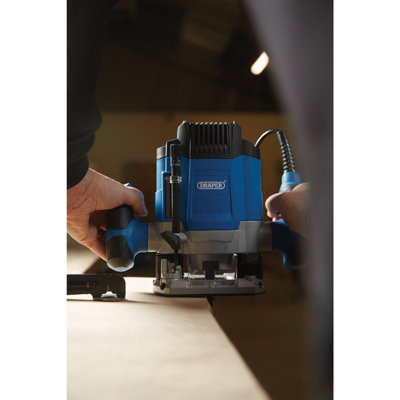 Draper 230V Variable Speed Router, 1/4", 1200W 02519