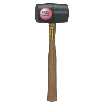 Draper 24060 Estwing EDH-12 Black Deadhead Rubber Mallet, 12oz
