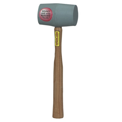 Draper 24061 Estwing EDH-12N Grey Deadhead Rubber Mallet, 12oz