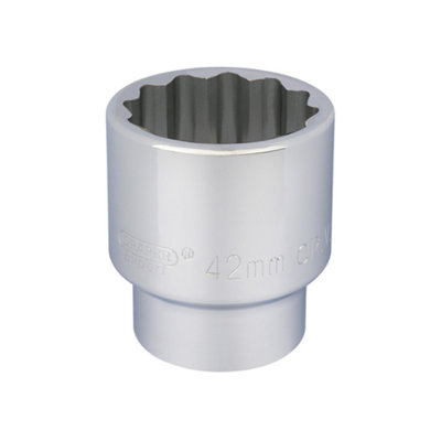 Draper 3/4" Square Drive 12 Point Socket 42mm 16705