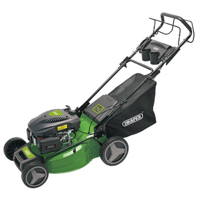 Draper 510mm Self-Propelled Petrol Lawn Mower 173cc with Mulching