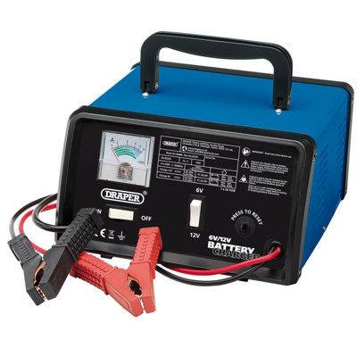 Draper 6/12V Battery Charger, 4.2A 20486