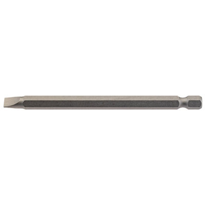 Draper 6mm 1/4" Hex. Plain Slot Insert Bit 100mm Long x 1 64347 | DIY ...