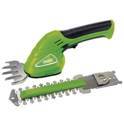 Draper 7.2V Cordless Grass and Hedge Shear Kit 53216
