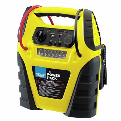 Draper 90643 12V Power Pack Car Van Jump Start Petrol Diesel and Air ...