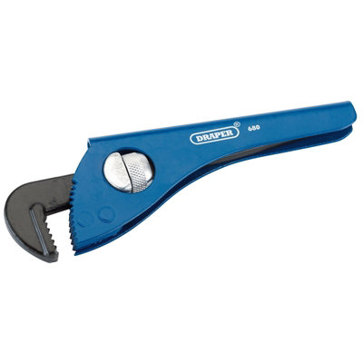 DRAPER ADJUSTABLE PIPE WRENCH, 175MM 90012