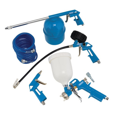 Draper Air Tool Kit, 1/4" BSP (5 Piece) 28357