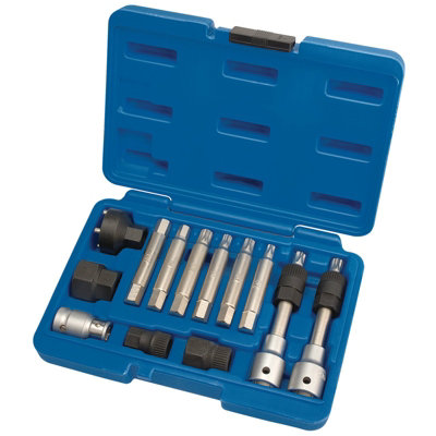 Draper Alternator Pulley Tool Kit (13 Piece) 31913 | DIY at B&Q