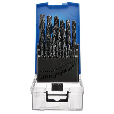 Draper Black HSS Drill Bit Set (25 Piece) 08853