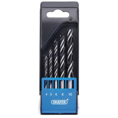 Draper Brad Point Drill Bit Set (5 Piece) 12424