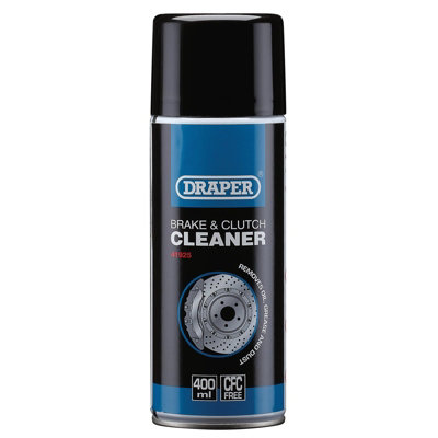 Draper Brake and Clutch Cleaner Spray, 400ml 41925 | DIY at B&Q