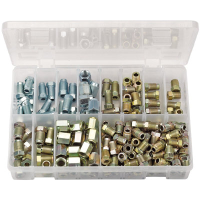 Draper Brake Pipe Fittings Kit (205 Piece) 54367 | DIY at B&Q
