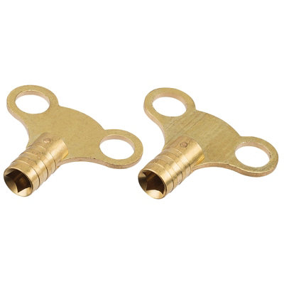 Draper Brass Radiator Key 43799 | DIY at B&Q