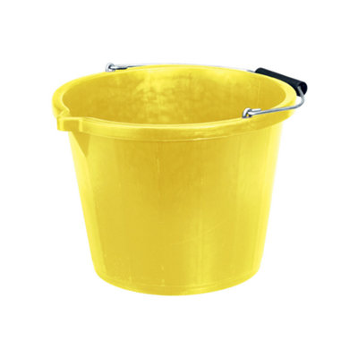 Draper Bucket, 14.8L, Yellow 10636