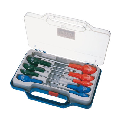 Draper Cabinet Pattern Screwdriver Set 9 Piece 29613